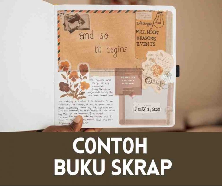Contoh Buku Skrap Terbaik + Shopee Voucher (2024)